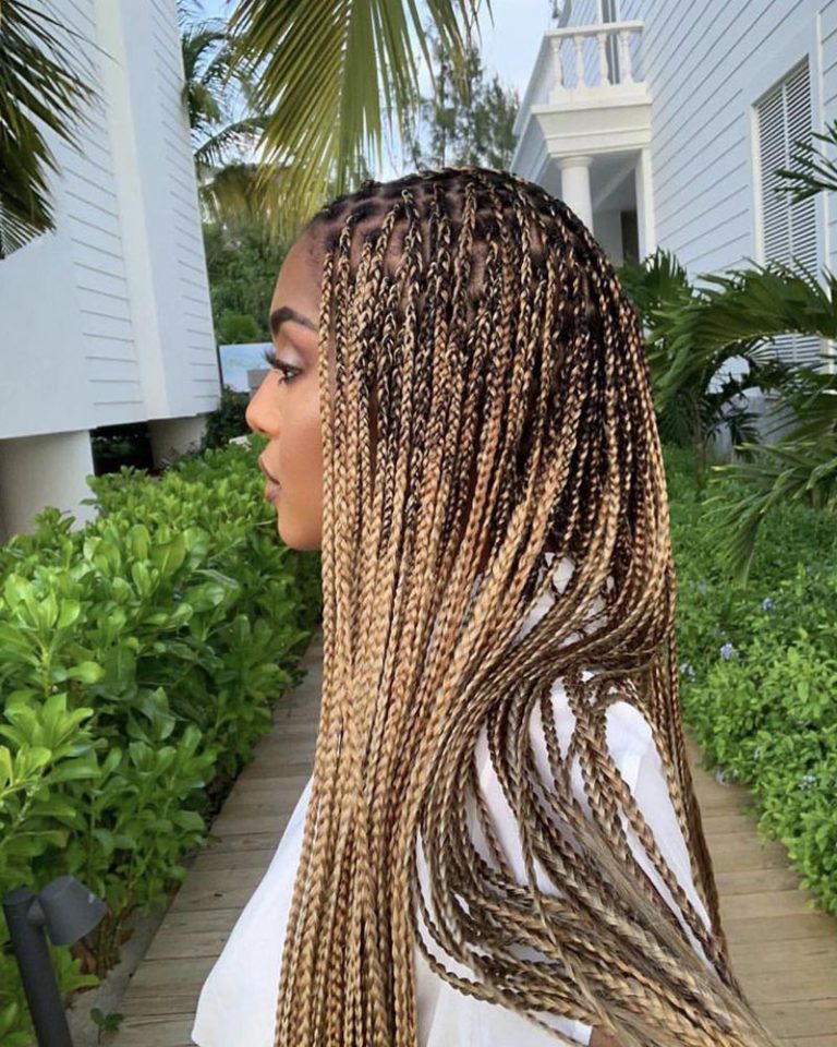 25 Hottest Knotless Braids Style: Illustrated Guide