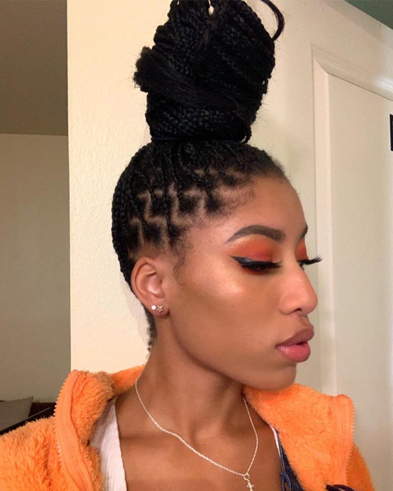 25 Hottest Knotless Braids Style: Illustrated Guide