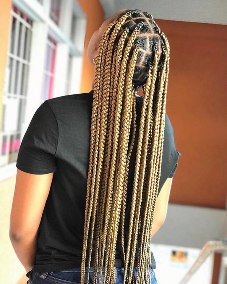 25 Hottest Knotless Braids Style: Illustrated Guide