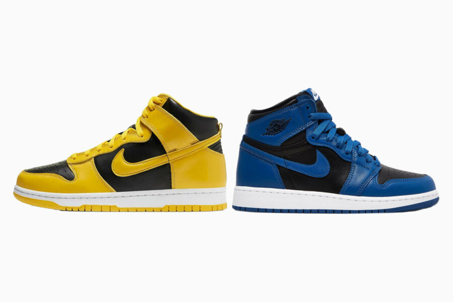 Nike Dunk Versus Air Jordan 1: Comparing The Differences (Guide)