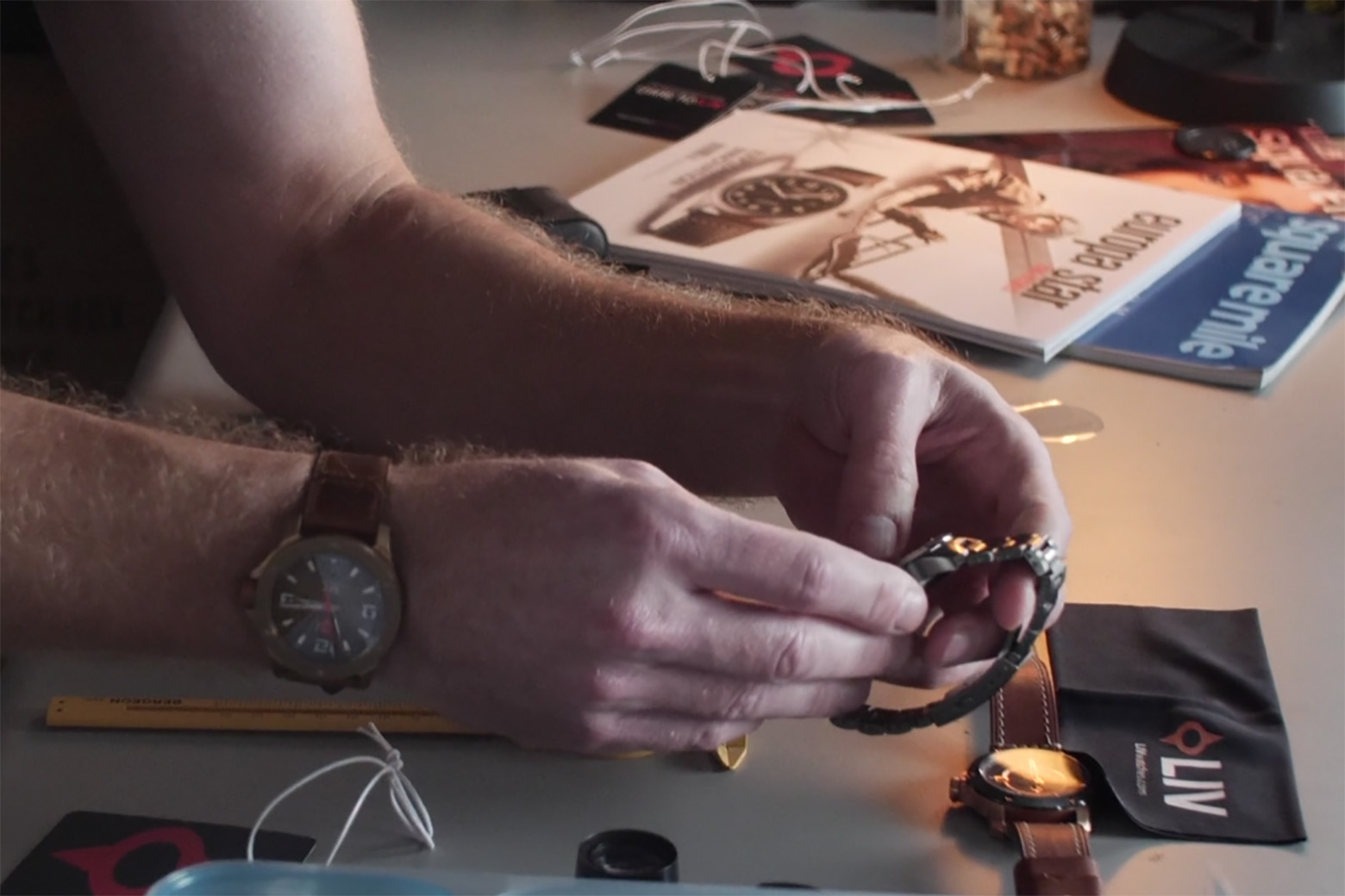 Esti & Chaz Chazanow Interview: LIV Swiss Watches