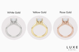 Shades Of Gold: White Gold vs Yellow Gold vs Rose Gold