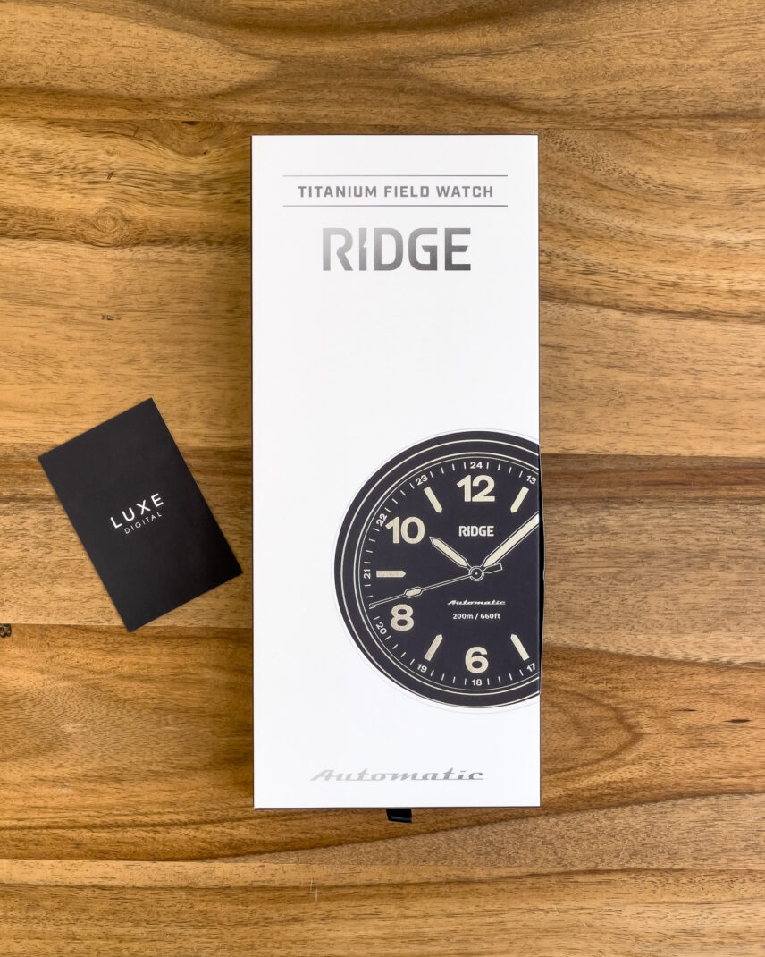 Ridge Titanium Field Watch Review: Versatility Around The Clock