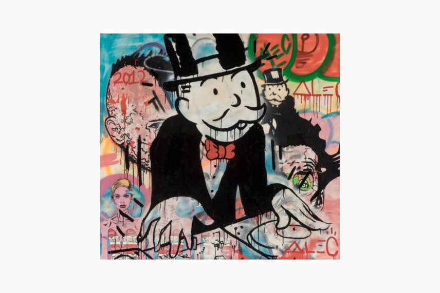 The Most Expensive Alec Monopoly Paintings Don’t Play Games