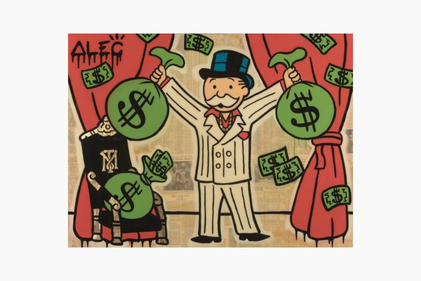 The Most Expensive Alec Monopoly Paintings Don’t Play Games