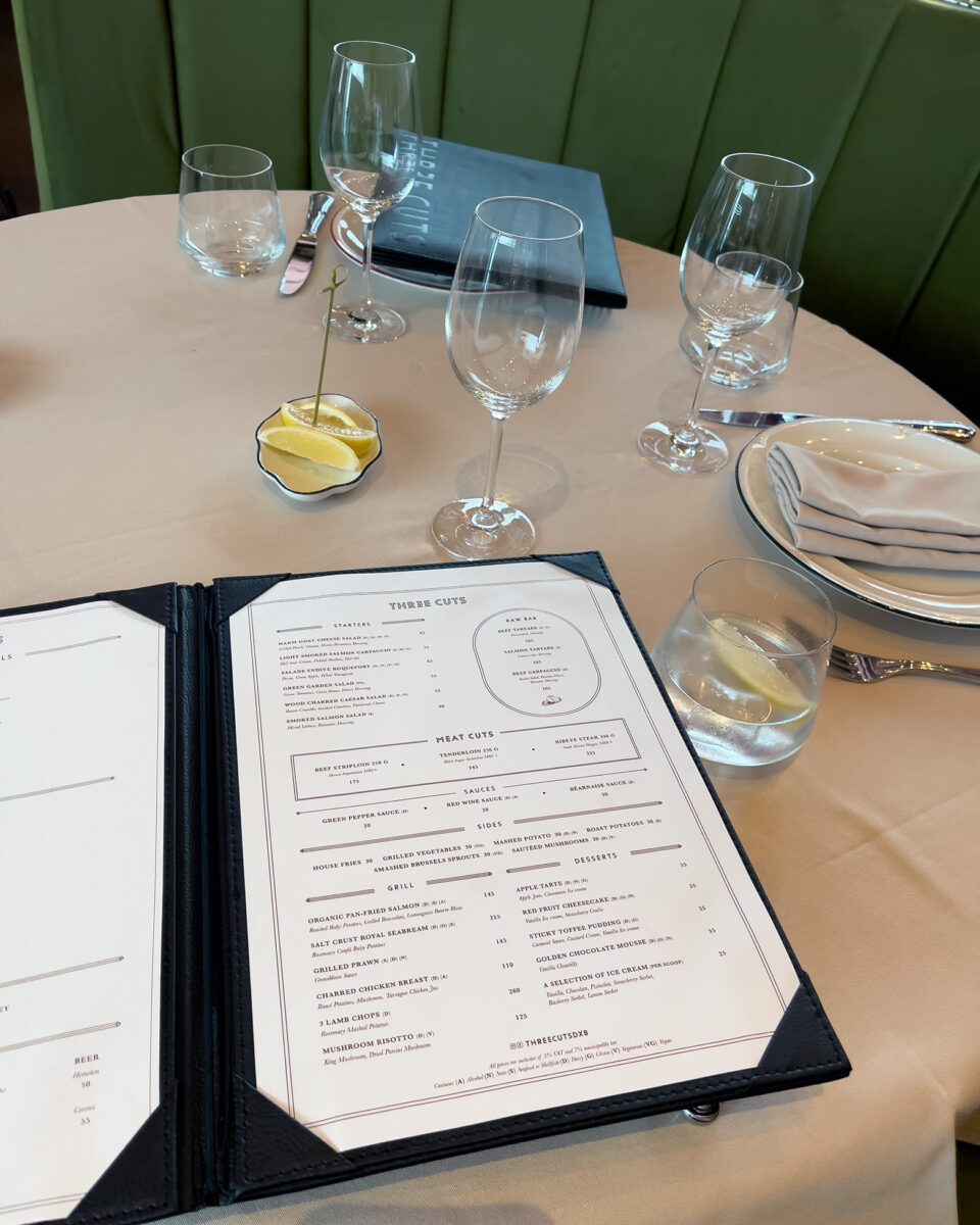 Hot Off The Grill: Three Cuts Steakhouse Dubai Review