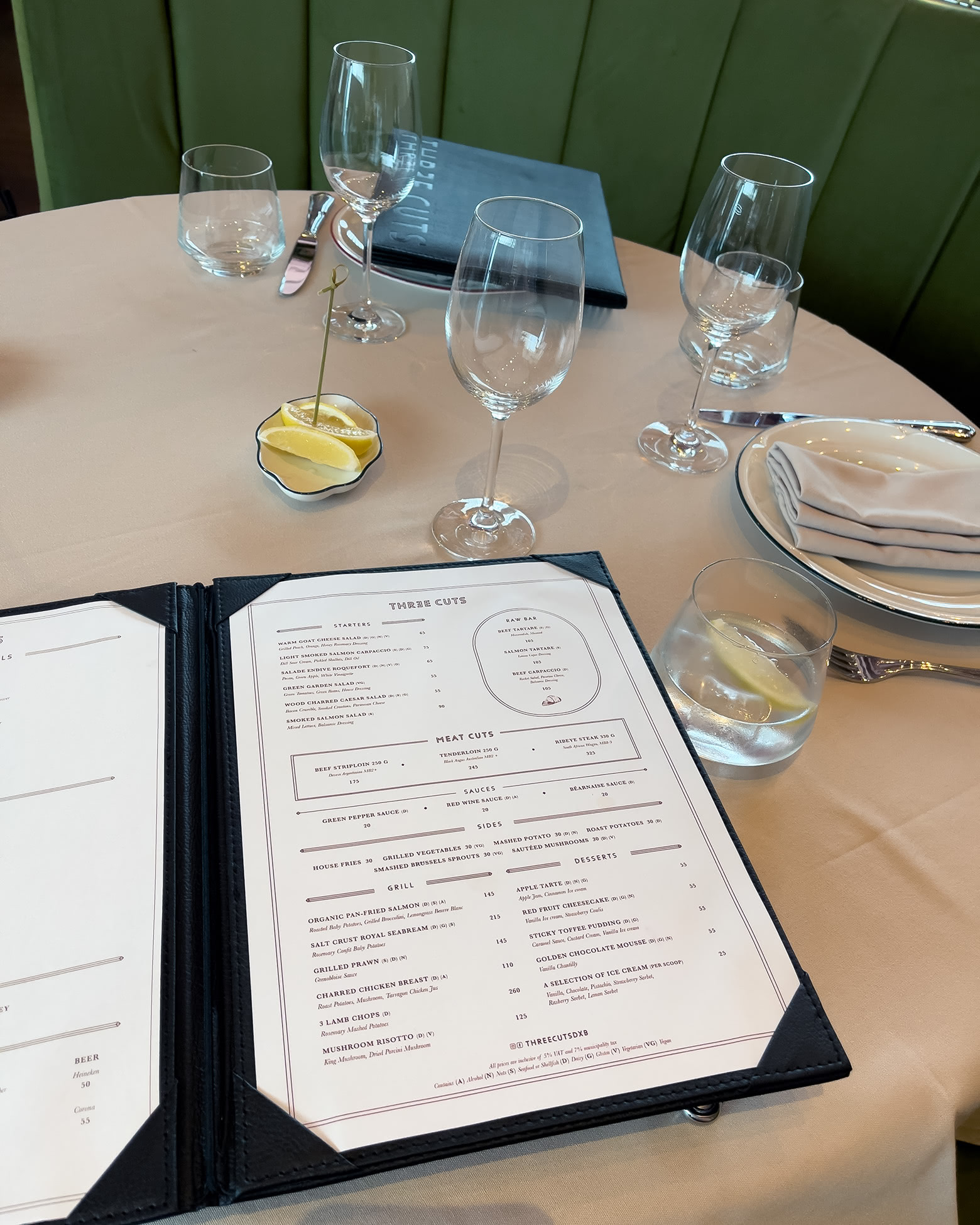 Hot Off The Grill: Three Cuts Steakhouse Dubai Review
